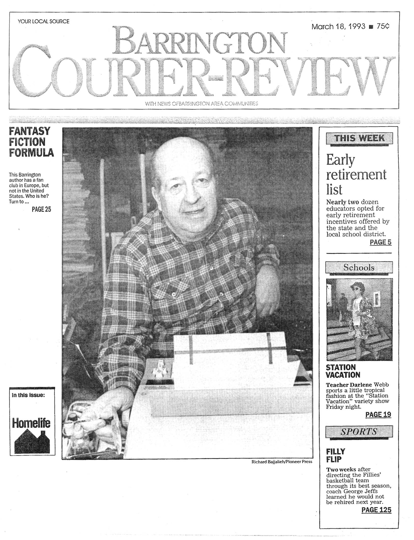 1993 interview with Gene Wolfe – ROBERT LOERZEL